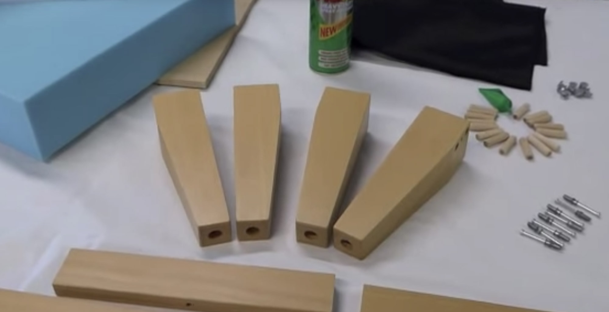 Our brand new footstool kit